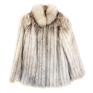 Saga Furs Jackets & Coats | Genuine Saga Silver Fox Fur Coat Short Jacket Real | Poshmark